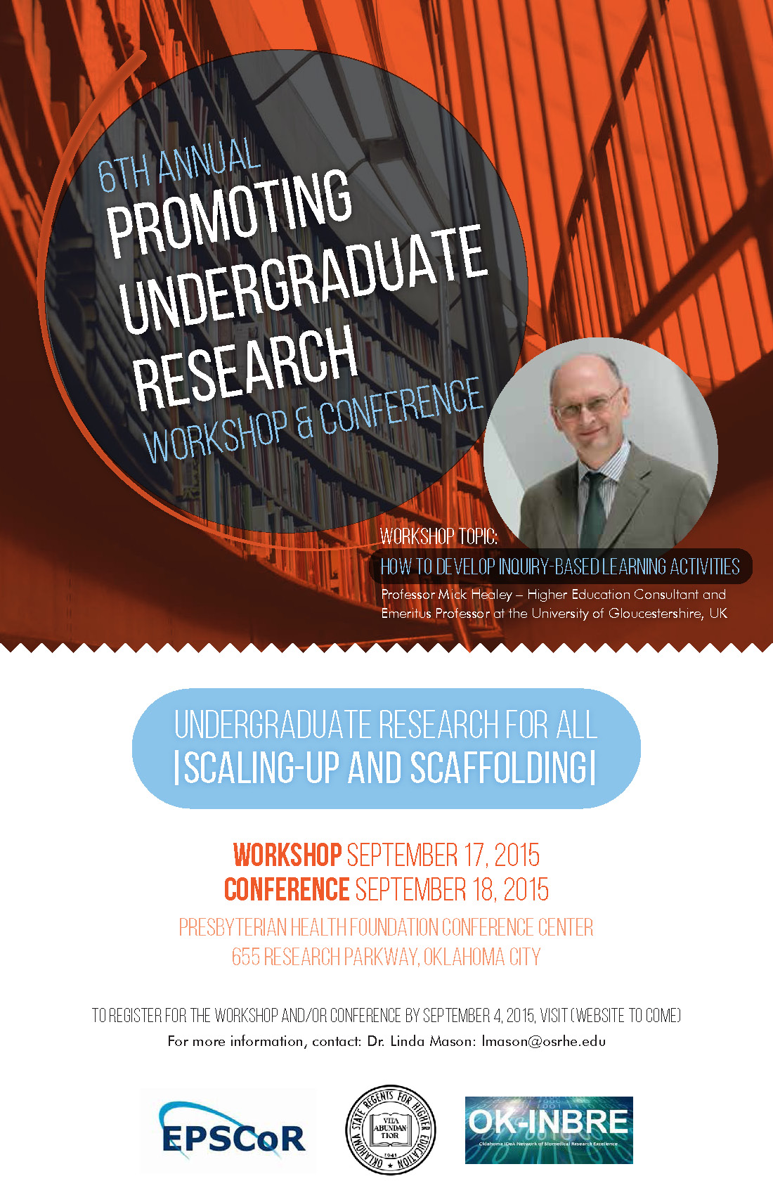 6th Annual Promoting Undergraduate Research Workshop & Conference | OK ...